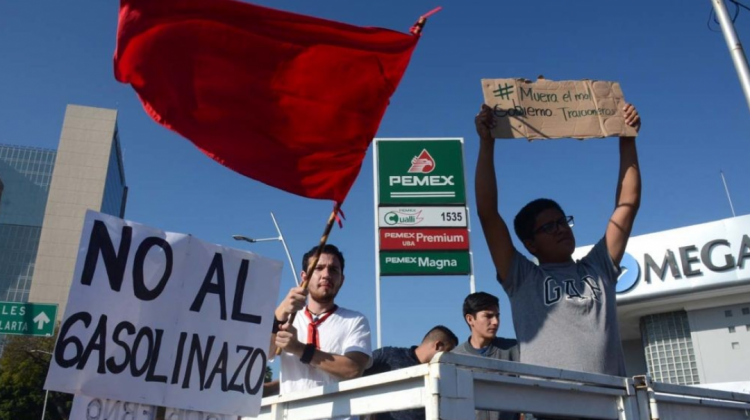 México Se Extienden Protestas Y Saqueos Por El Gasolinazo Anf