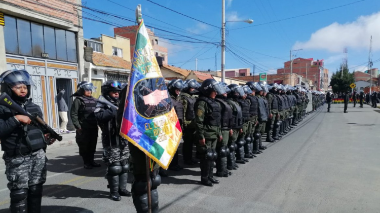 Posesionan a un nuevo comandante regional de la Policía en El Alto ...