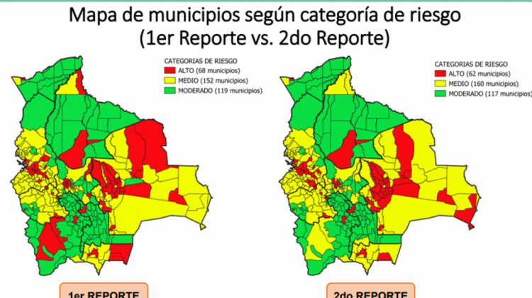 62 municipios de Bolivia mantienen Riesgo Alto por Covid-19 y 23 ...