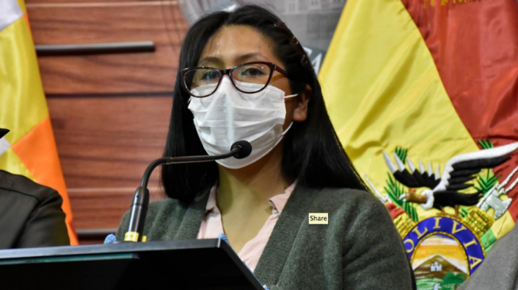 Eva Copa candidata a la alcaldía de El Alto plantea que el Gobierno ...